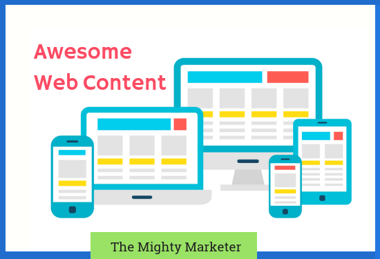 How to Make your Web Content Awesome, with Free Checklist - The Mighty ...
